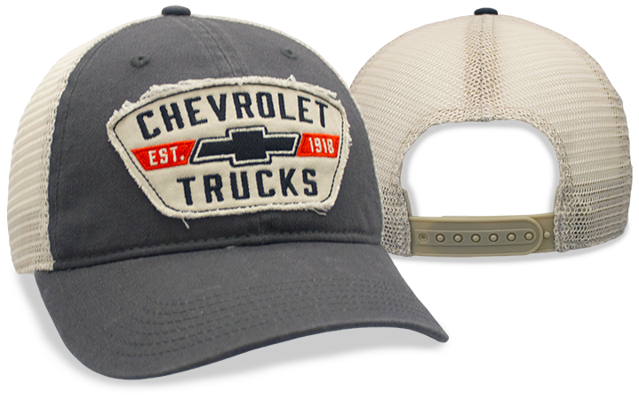 Chevrolet Trucks Old School Patch Mesh Snapback – Cruisin Sports Online